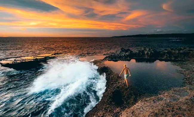 Devil’s Tears in Nusa Lembongan Island, Bali Province