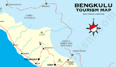 Bengkulu Map - Peta Bengkulu