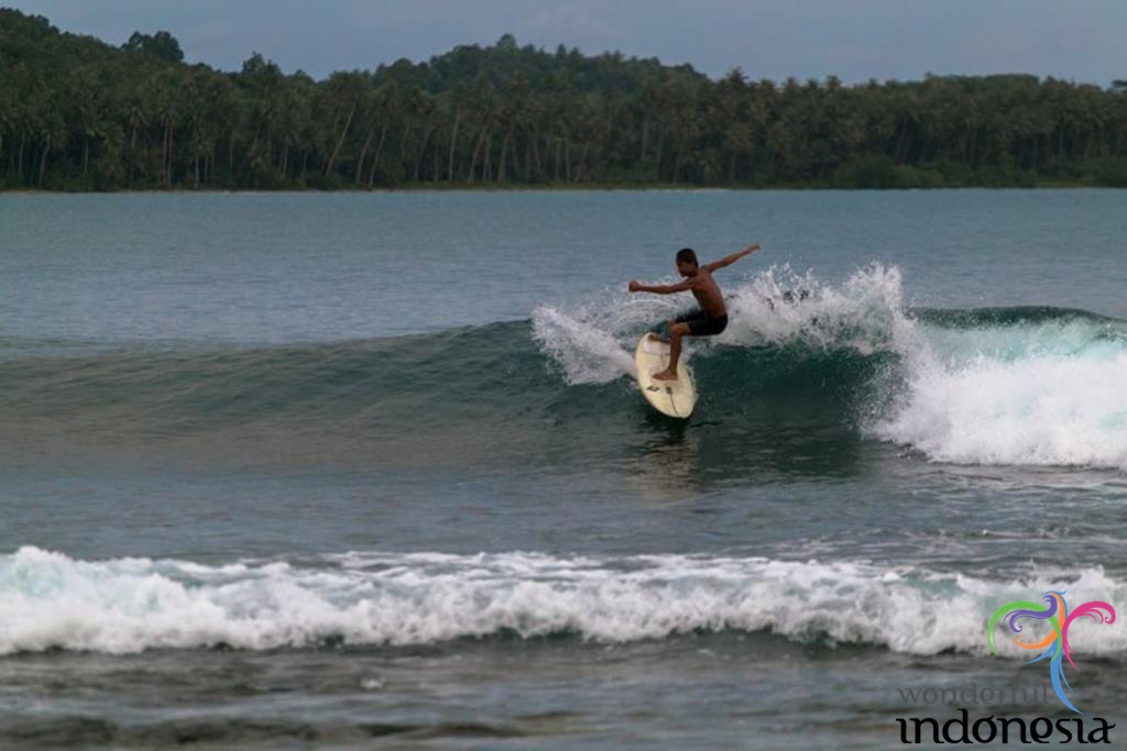 North Sumatra Tourism - Photo Gallery - sorake beach nias north sumatra 1